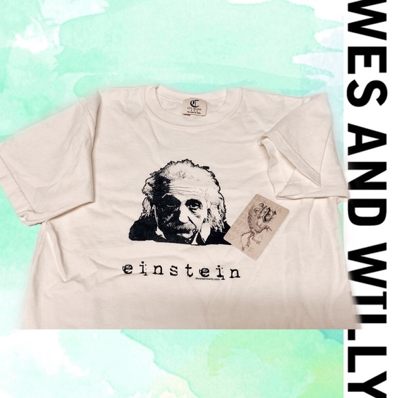Wes And Willy | Shirts & Tops | Wes And Willy Einstein Tee 6 | Poshmark